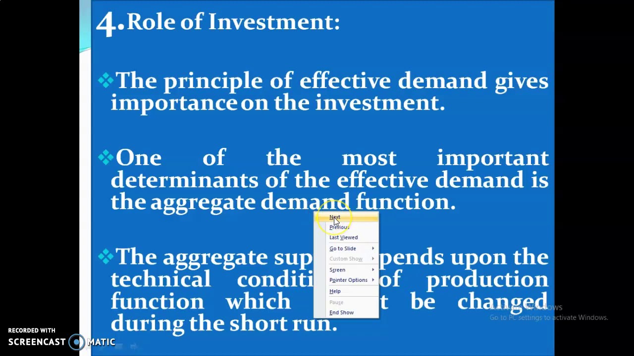 Importance and Criticisms of Principle of Effective Demand - YouTube