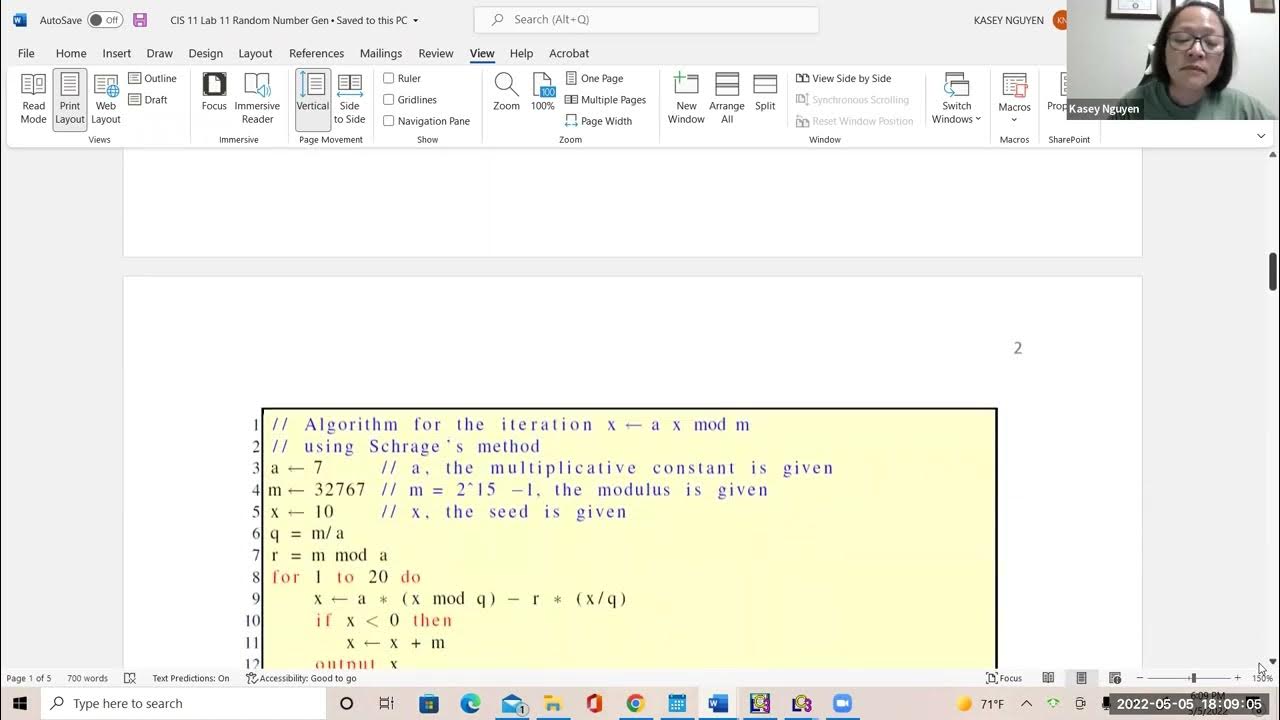 CIS11 Lab 11: Random Number Generator in LC-3 - YouTube