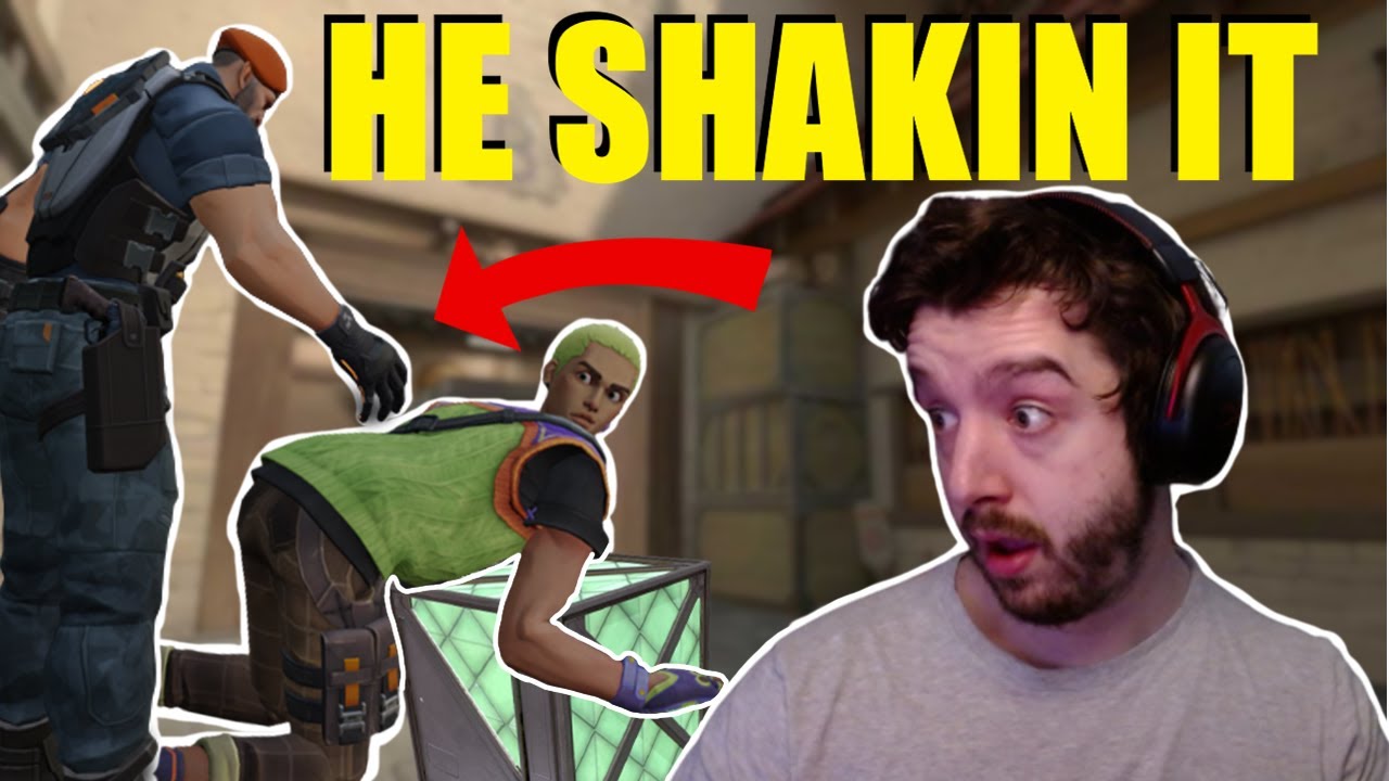 Showing them how to TWERK with GEKKO in Valorant - YouTube