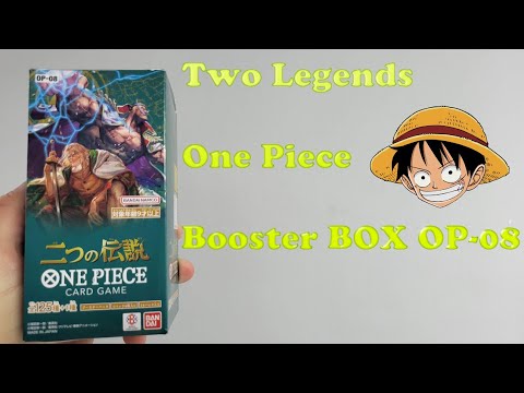 *NEW*Two Legends BOX OP 08 One Piece TCG - YouTube