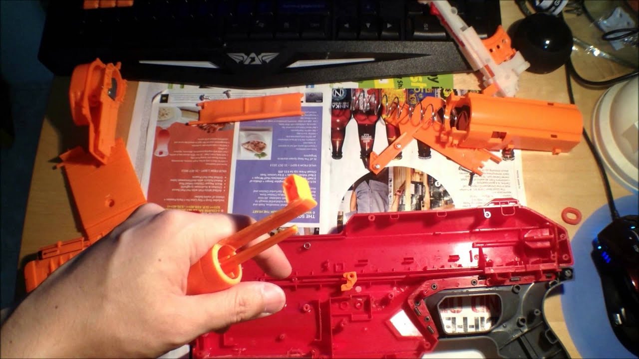 BEST Nerf Mega Magnus Mod Tutorial - Clip-fed! - YouTube