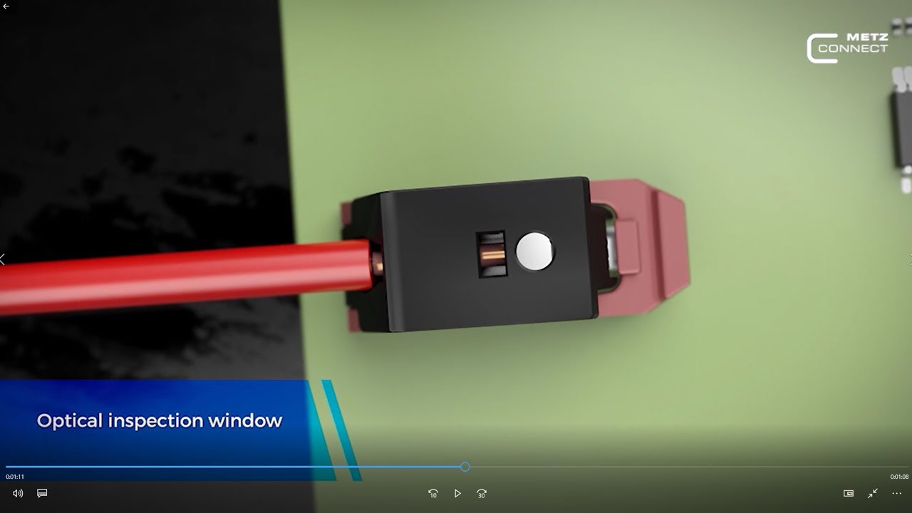 Low profile single pole terminal blocks from METZ CONNECT - YouTube