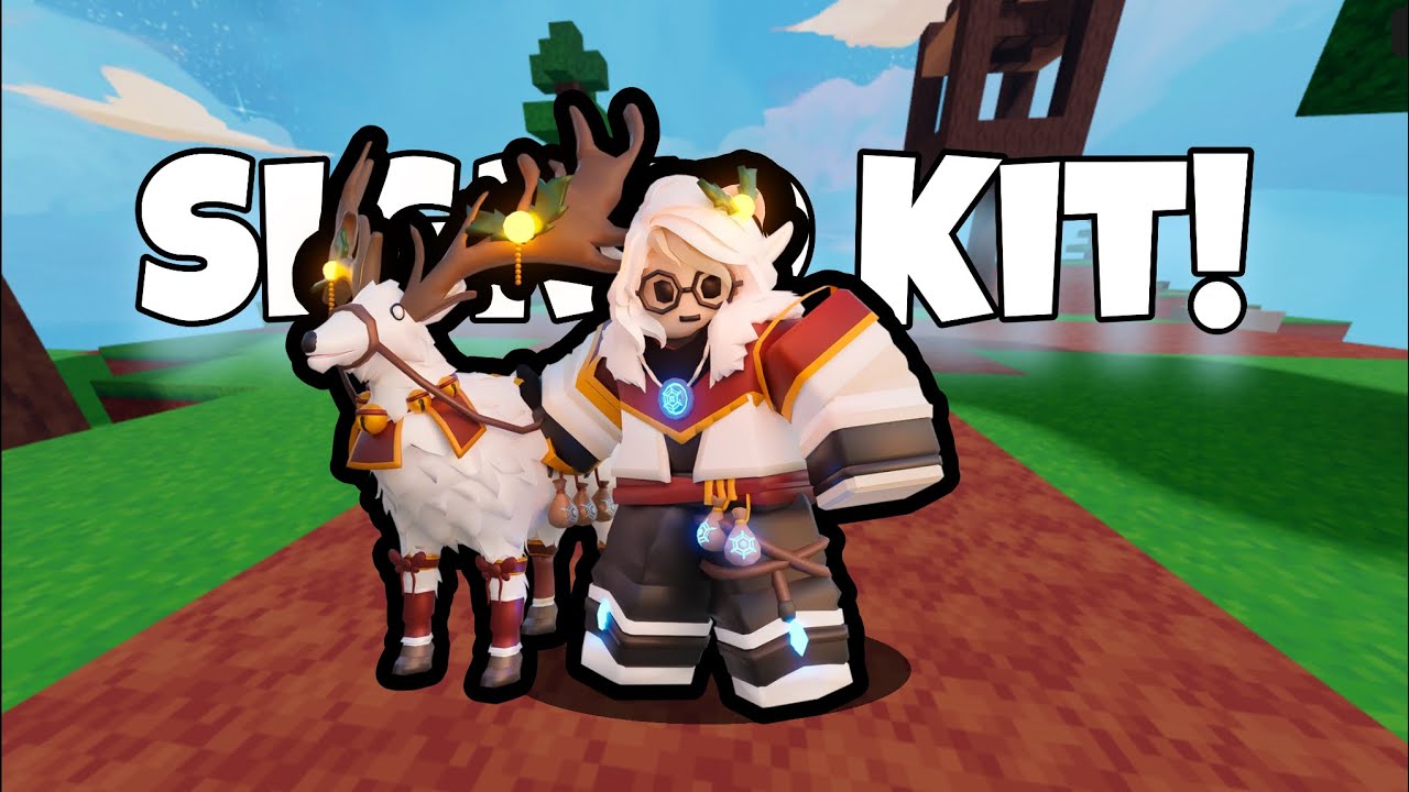 Using the new Sigrid kit! (Roblox Bedwars) - YouTube