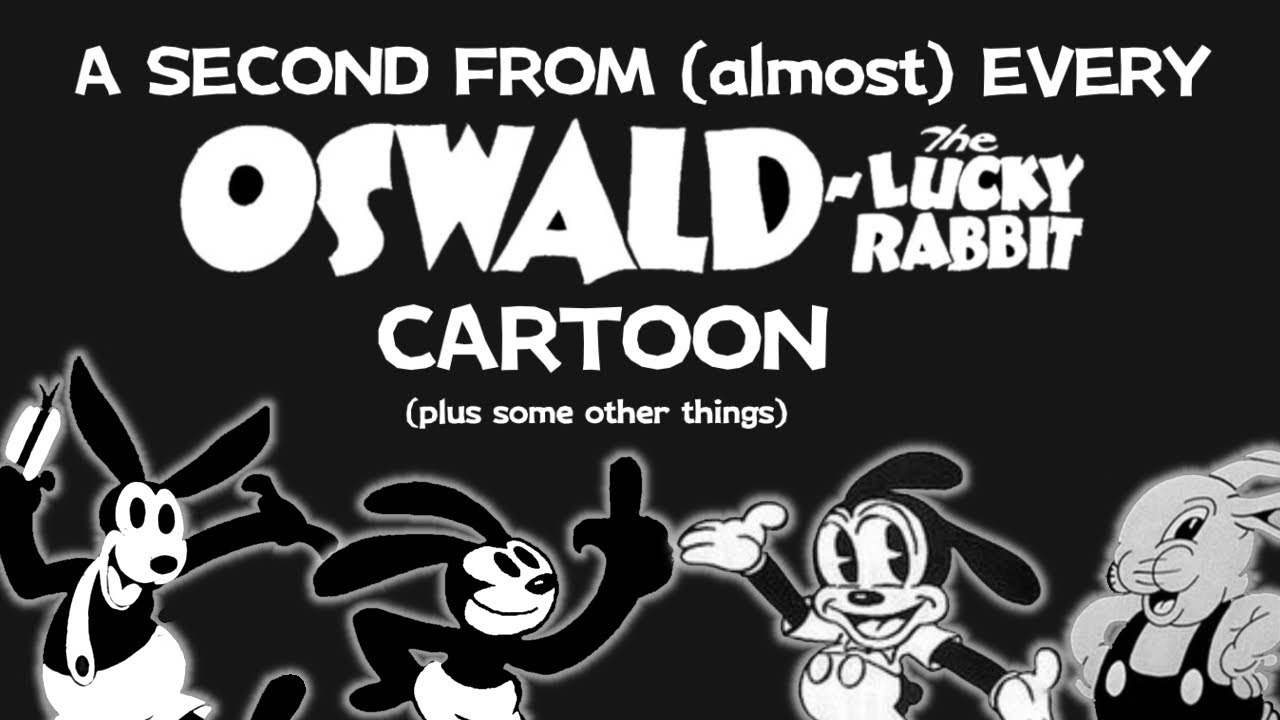 A second from (almost) every Oswald cartoon - YouTube