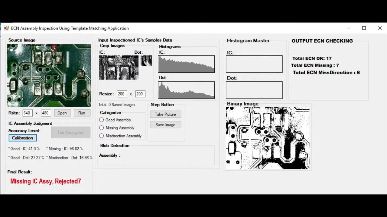 IMAGE PROCESSING USE TEMPLATE MATCHING METHOD(Normalized Cross ...