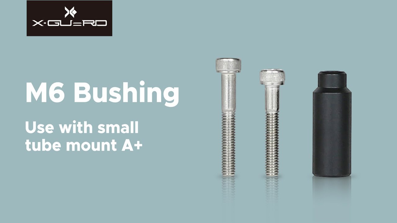 X-Guard M6 Bushing & Small Tube Mount A+ | Intuitive Cube - YouTube