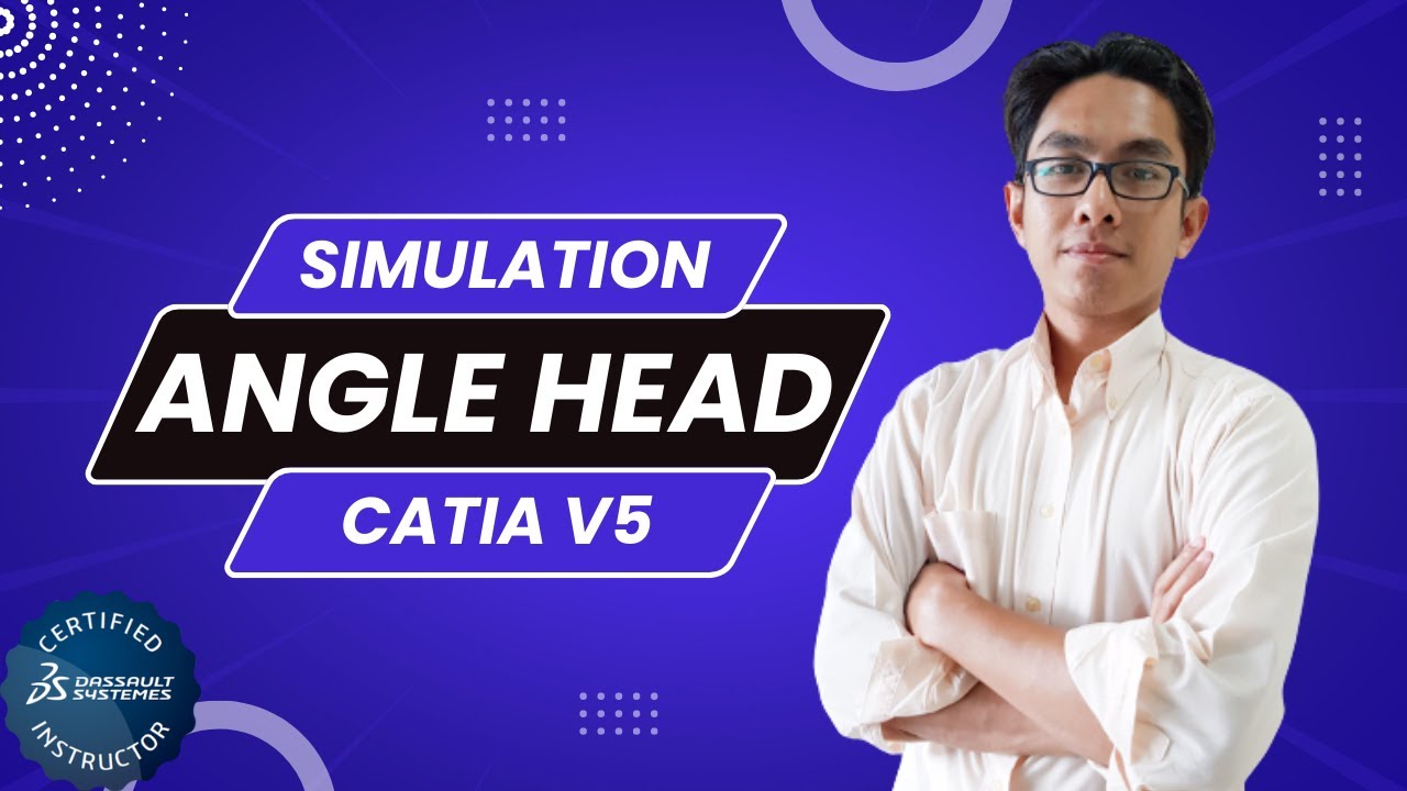 CATIA V5 | CRONUS NC Machine Simulation | Angle Head - YouTube