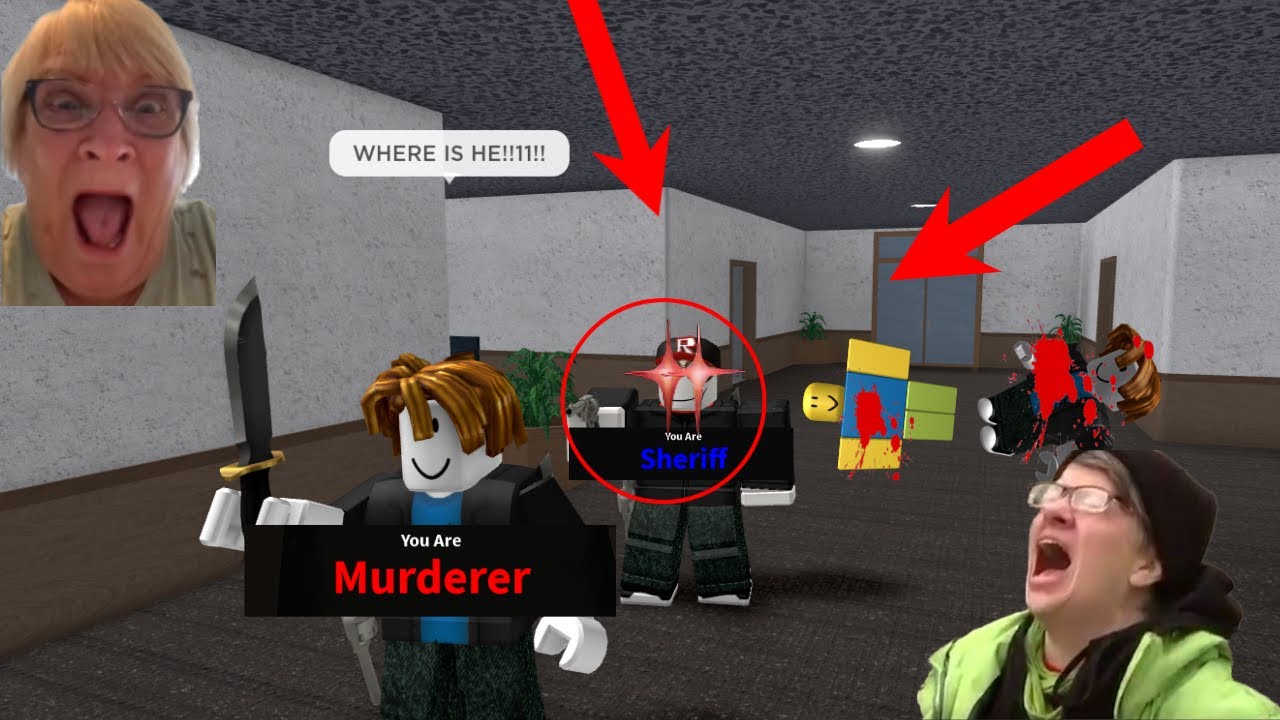 ROBLOX MURDER MYSTERY FUNNY MOMENTS #6 - YouTube