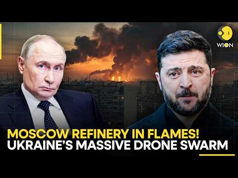 Russia-Ukraine War: Moscow Oil Refinery Hit In MASSIVE Ukrainian Drone Attack | WION Originals