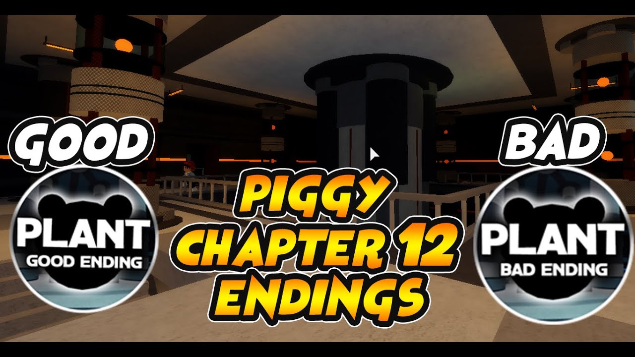 PIGGY CHAPTER 12 Showcase and How to get the GOOD and bAd Ending ...