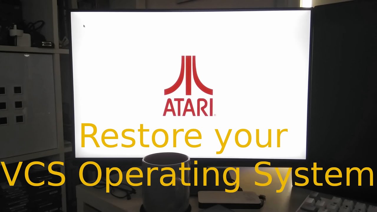 Restoring the Atari VCS operating system to an external drive - YouTube