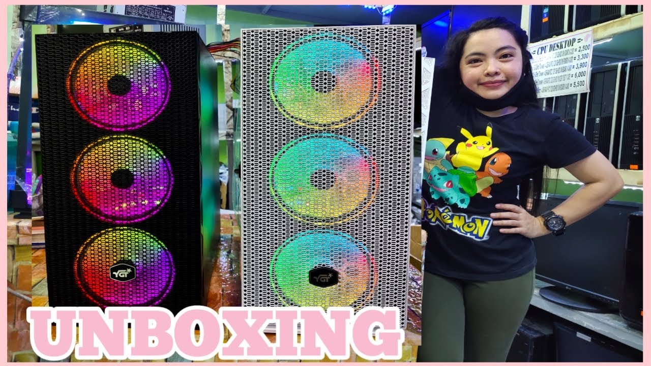 UNBOXING YGT GAMING CASE || MODEL AX8 || LEONELYN SUAREZ - YouTube