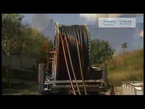 Raccordement câble HTA dans boite jonction - YouTube