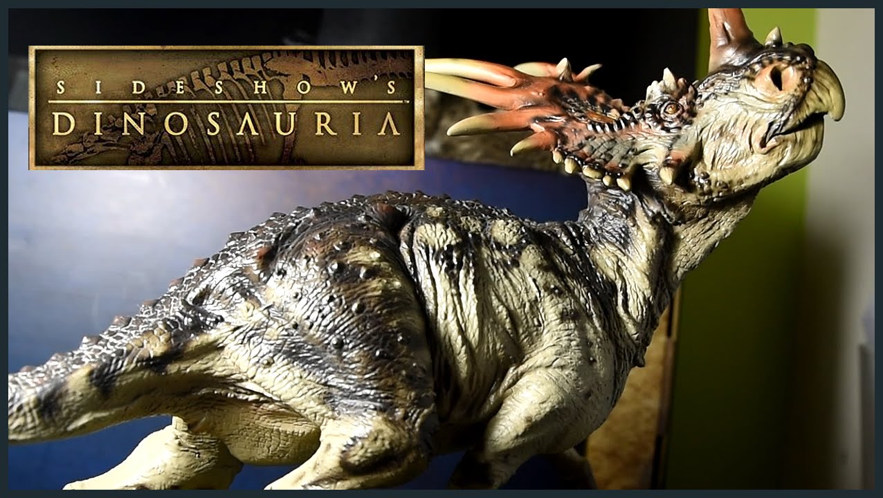 Sideshow Collectibles Dinosauria Unboxing | STYRACOSAURUS - YouTube