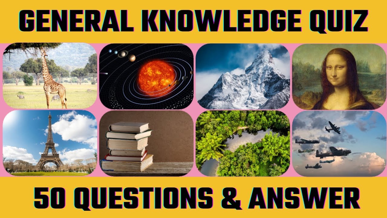 Unlimited General Knowledge Quiz 🧠🧐🌎 | Can You Answer All 50 General ...
