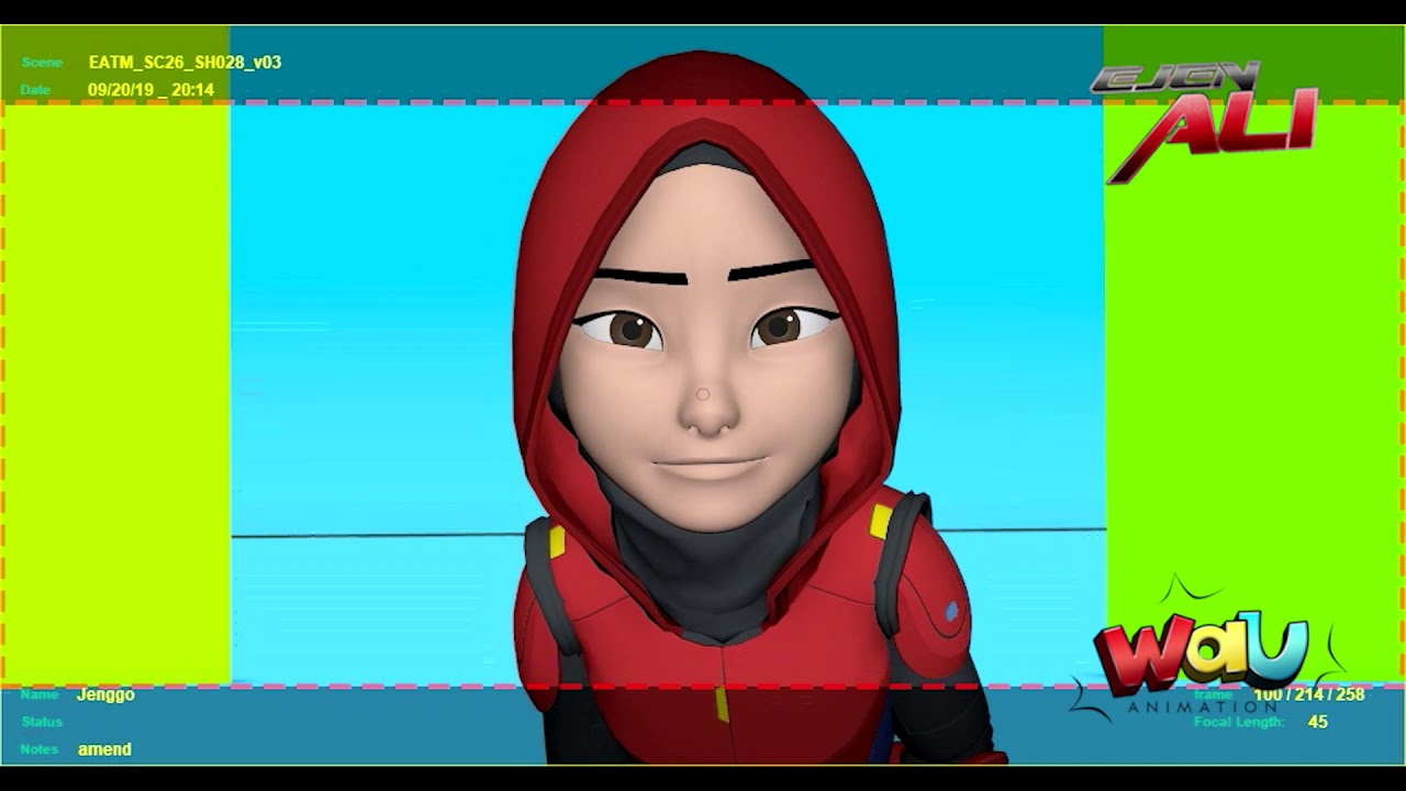 Ejen Ali The Movie Misi: NEO (action animation reel) - YouTube