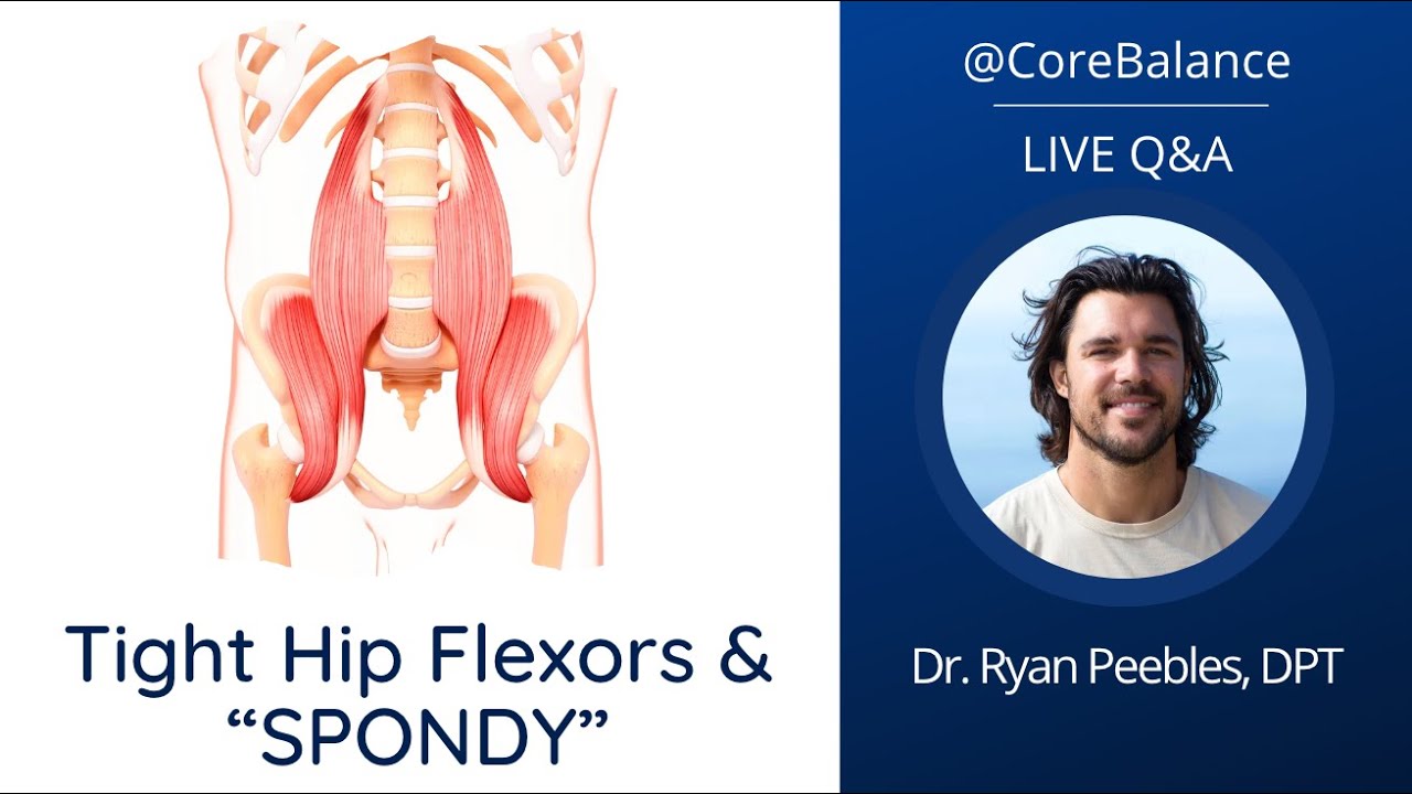 How Tight Hip Flexors Cause Spondy - CBT Coaching 12/6/23 - YouTube