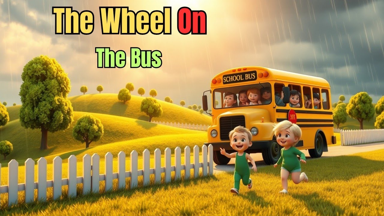 The Wheel On The Bus | Kids Songs & Nursery Rhymes - YouTube
