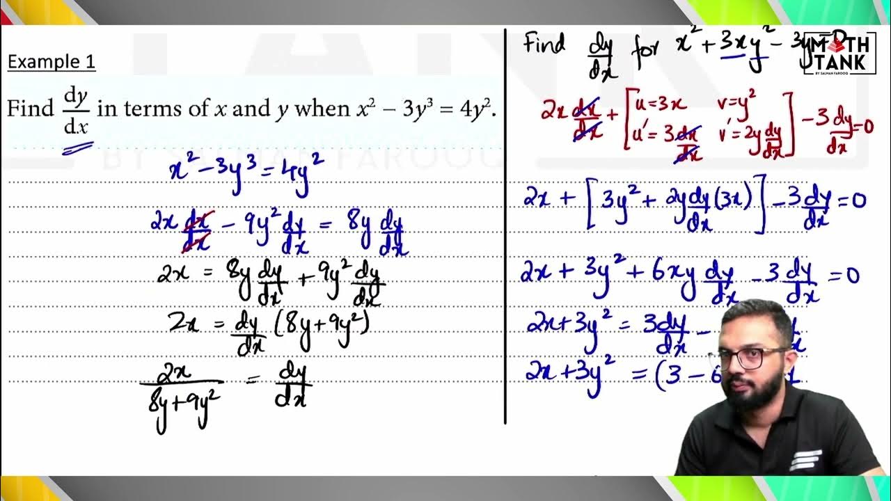 Implicit Differentiation for A2 - A Level Mathematics 9709 - YouTube