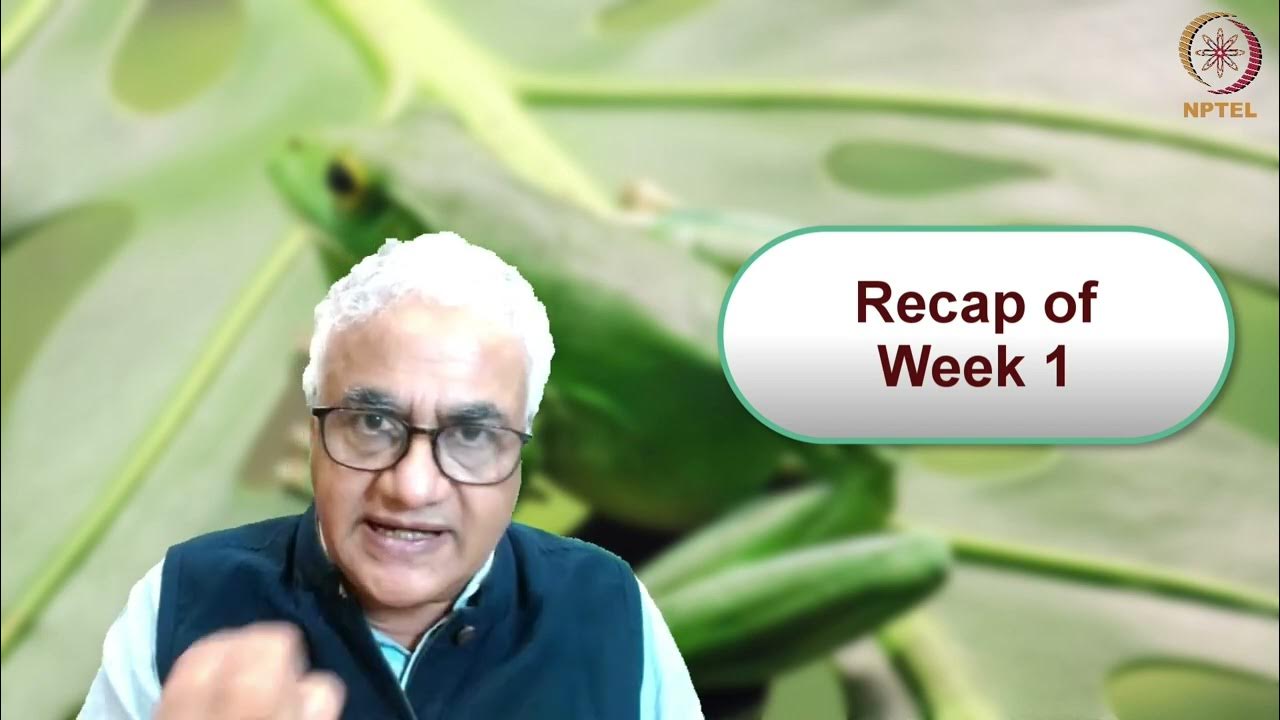 Recap of Week 1 | Week 2 - Part 1 : Introduction to Biomimicry - YouTube