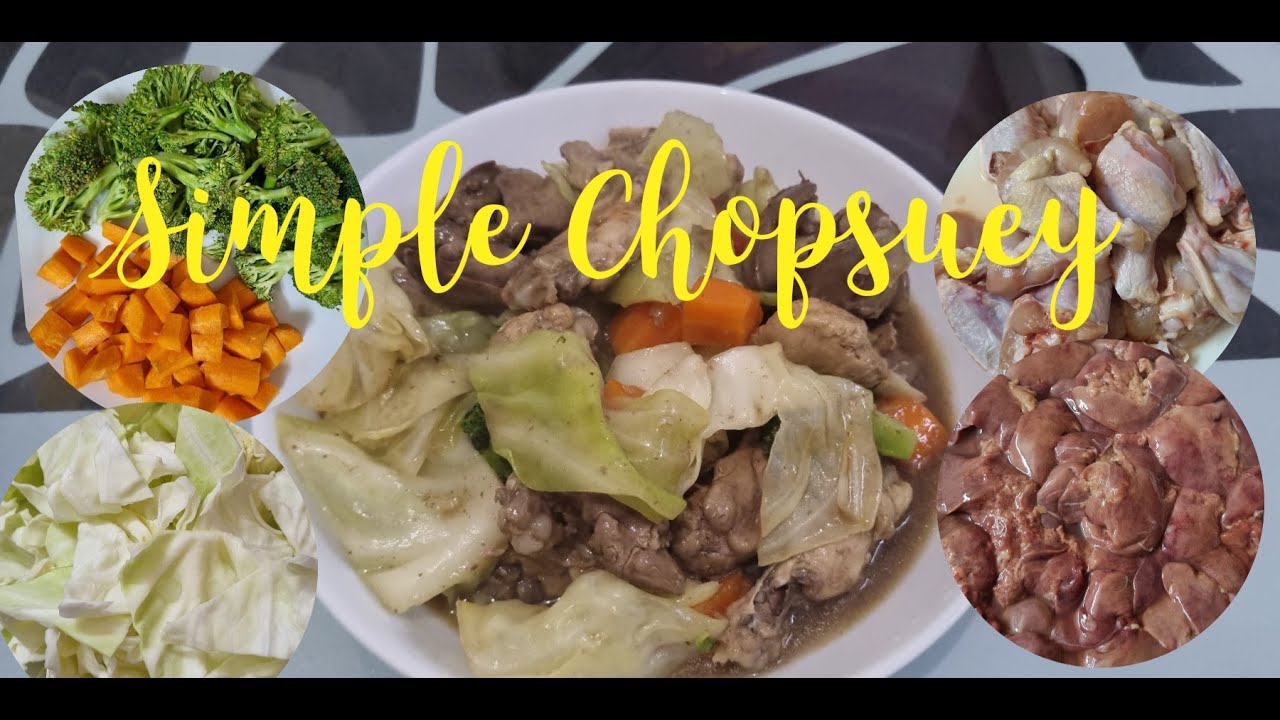 Simple Chopsuey | chismosang baneyney! - YouTube