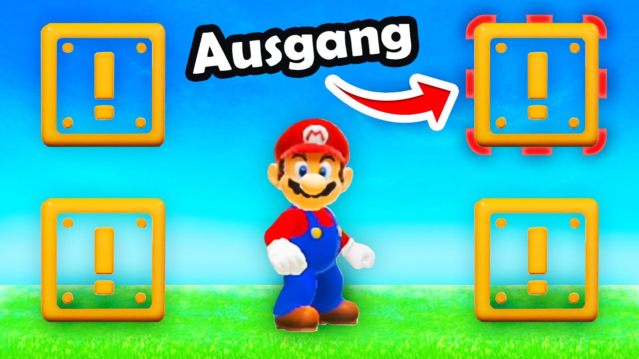 Nur EINE Warp-Box führt zum AUSGANG in diesem 0% LEVEL! - YouTube