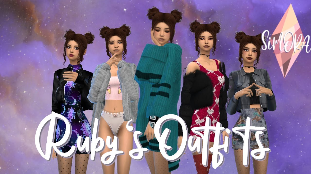 Ruby's Outfits - Die Sims 4 (+CC-Download-Link) // Erstelle einen Sim ...
