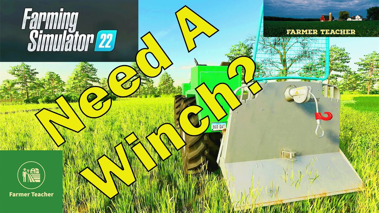 Unlocking the Power of the FS 22 Forestry Winch! - YouTube