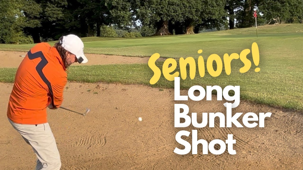 Long Bunker Shot #golf #golfswing #bunker #seniorgolf #golfer - YouTube