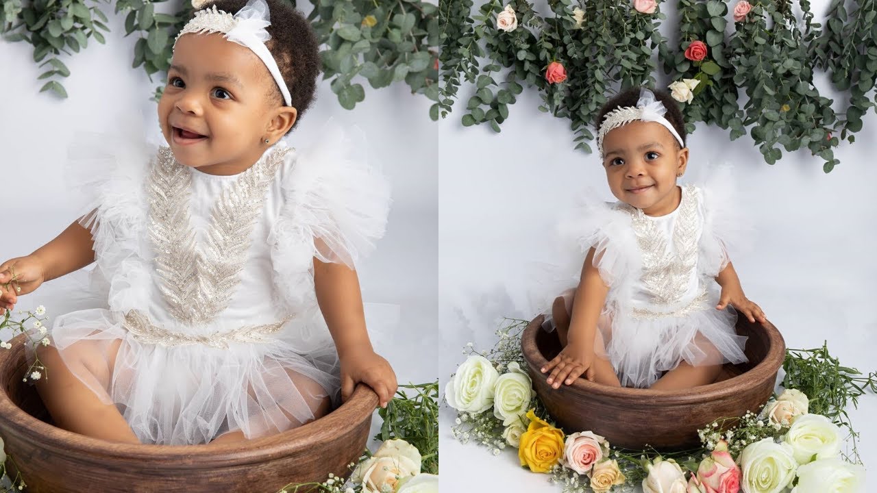 HERE'S HOW AMO CHIDI CELEBRATED HER DAUGHTER'S 1ST BIRTHDAY. - YouTube