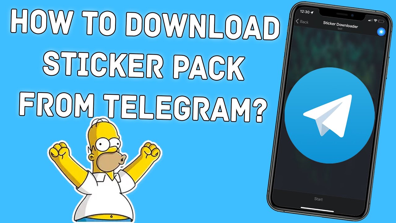 How to download sticker pack from telegram? - YouTube
