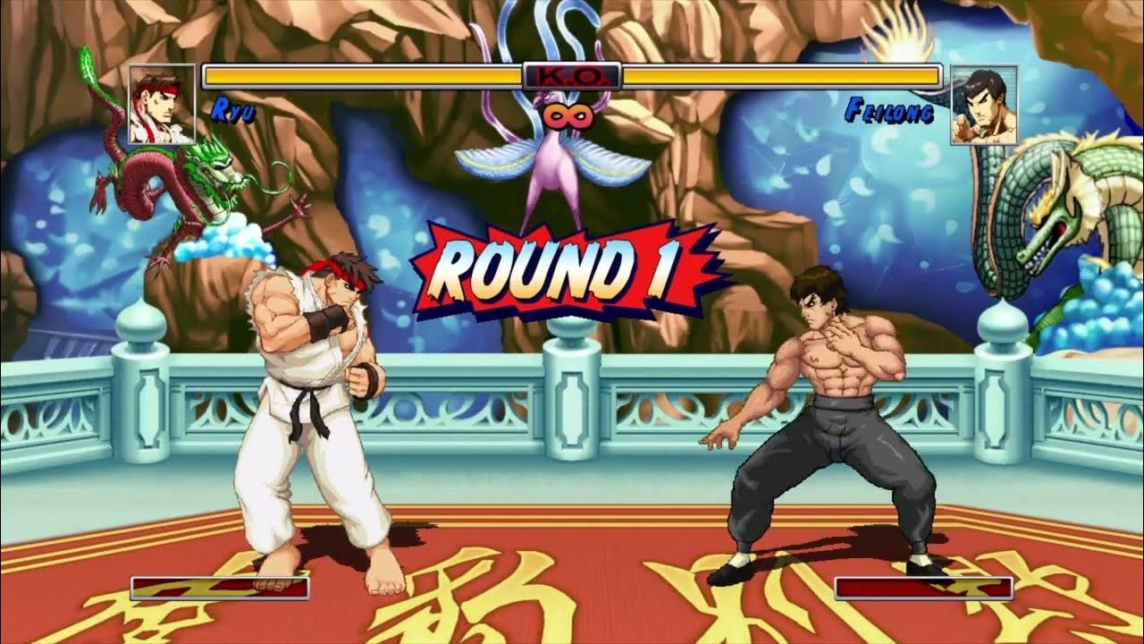 Super SF2 Turbo HD Remix - Stage 6 (Ryu Warrior's Road) - YouTube