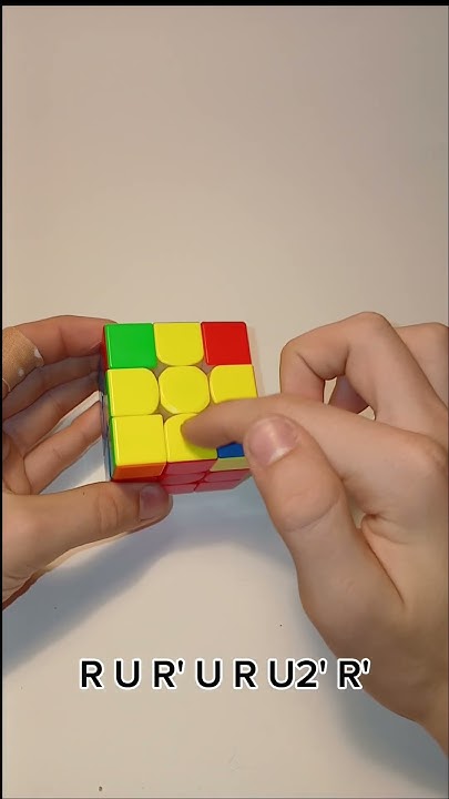 OLL Algorithm for 3x3 cube Part (2/57) - YouTube