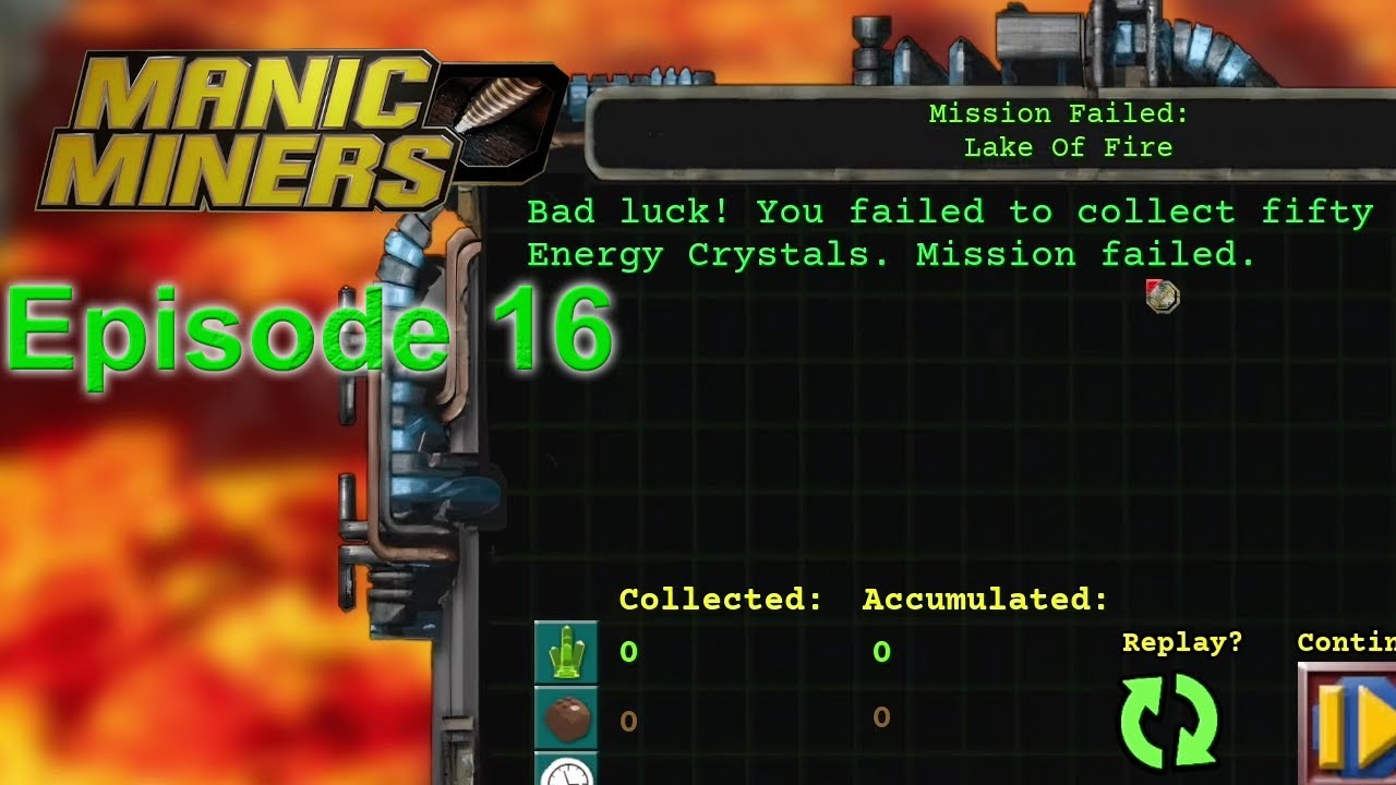 Manic Miners (Lego Rock Raiders Remake) - Episode 16 - Lake Of Fire is ...