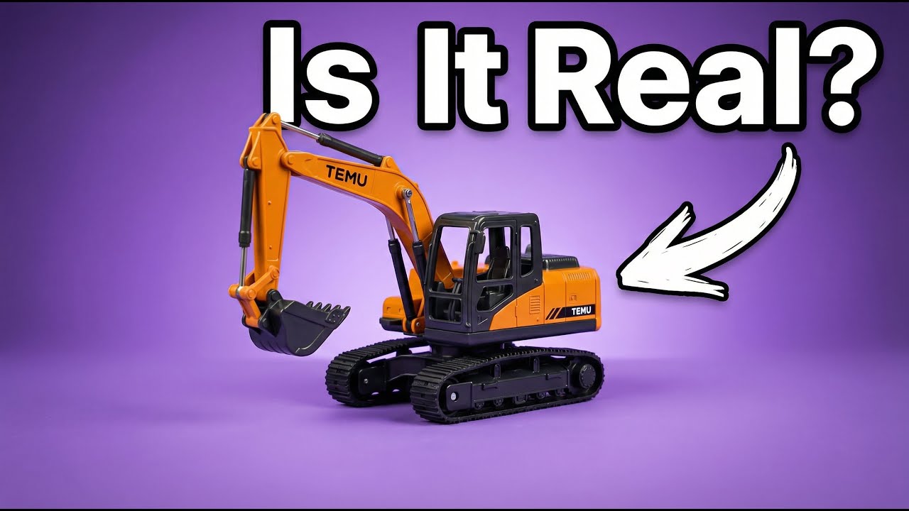 Buying A Temu Excavator - YouTube