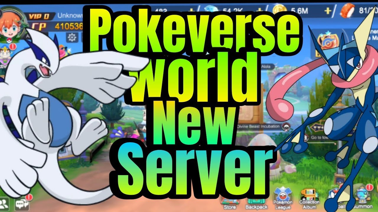 Pokemon Verse Comeback 😍 | Pokemon Verse new upcoming Server 🤩| M.K ...