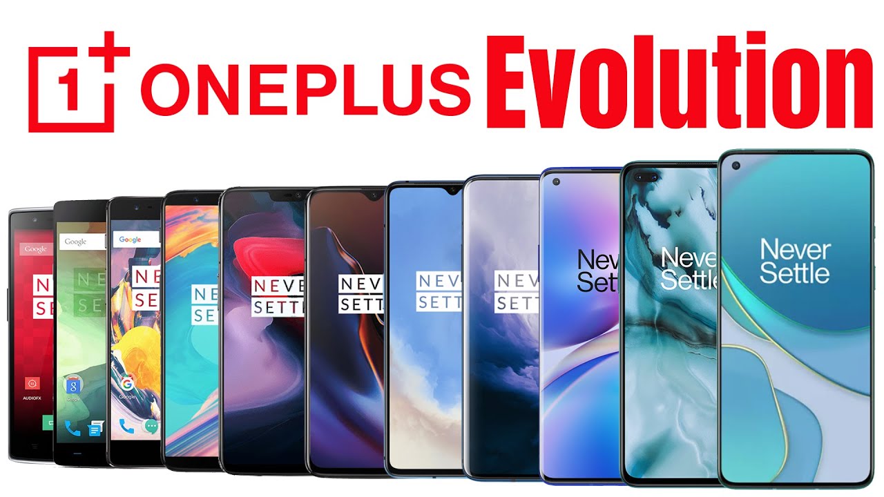 Evolution of ONEPLUS Series - 2014-2020 All Models - YouTube