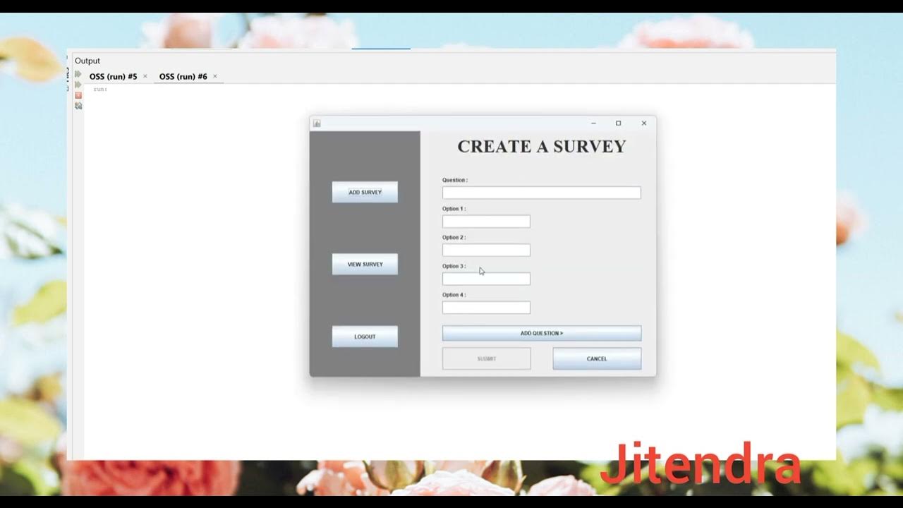 ONLINE SURVEY SYSTEM using hava - YouTube