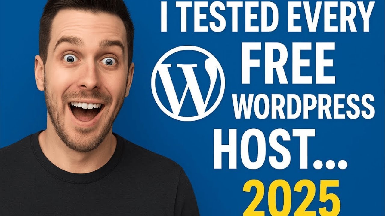 I Tested EVERY Free WordPress Host… Here Are the REAL Winners (2025 ...
