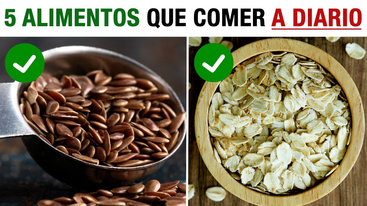 5 ALIMENTOS QUE COMER TODOS LOS DIAS » Lista imprimible de regalo 🎁 ...