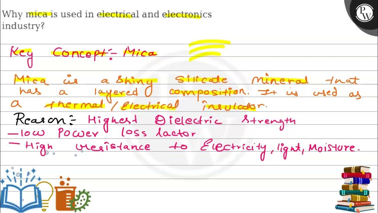 Why mica is used in electrical and electronics industry? - YouTube