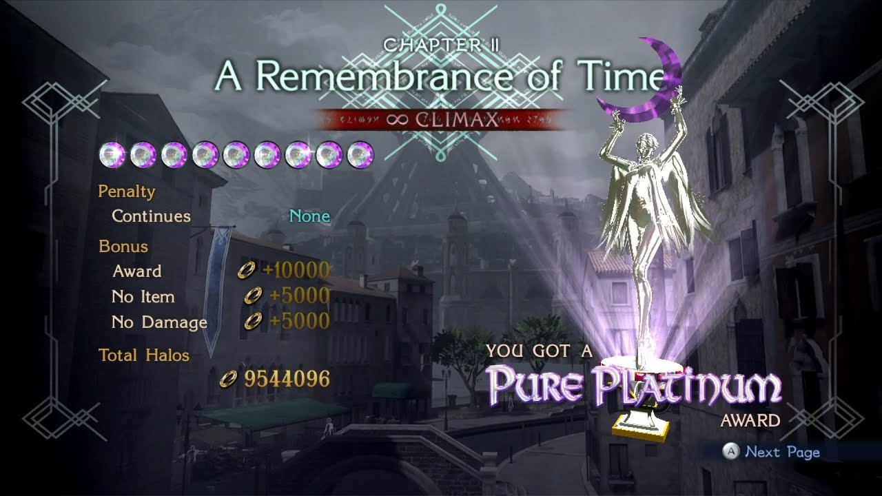 Bayonetta 2 UNCUT ∞ Climax Chapter II No Damage Pure Platinum Love Is ...