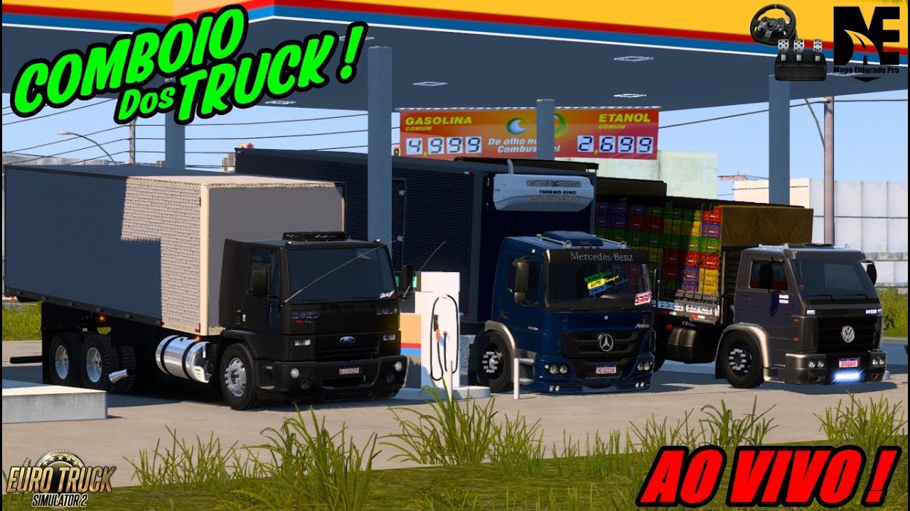 Live Comboio Dos Truck Mapa Eldorado Pro Euro Truck Simulator 2