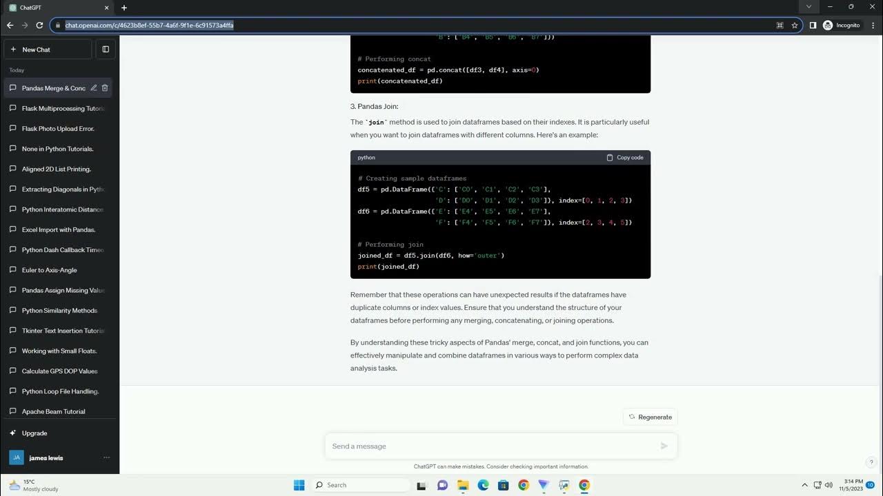 Tricky Python Pandas Merge Concat Or Join Youtube