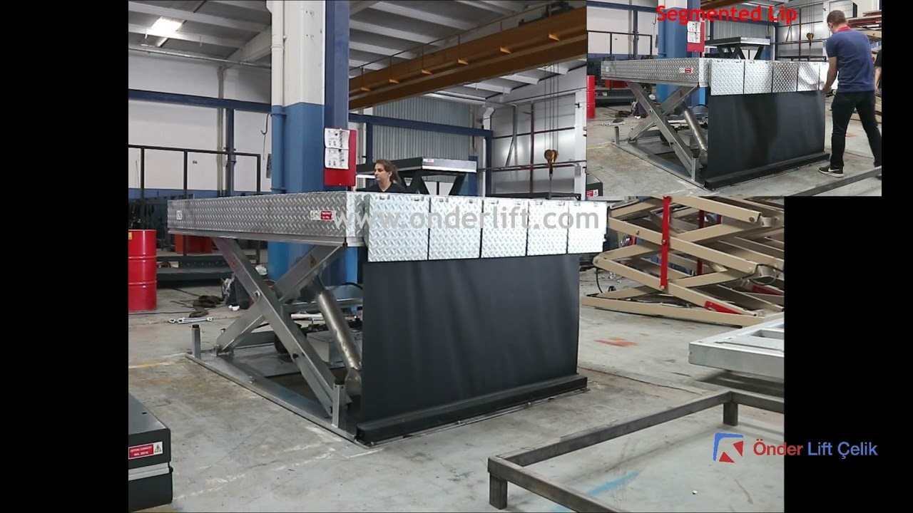 Loading Bay Scissor Lift - Segmented Lip - Makaslı Yük Platformu ...