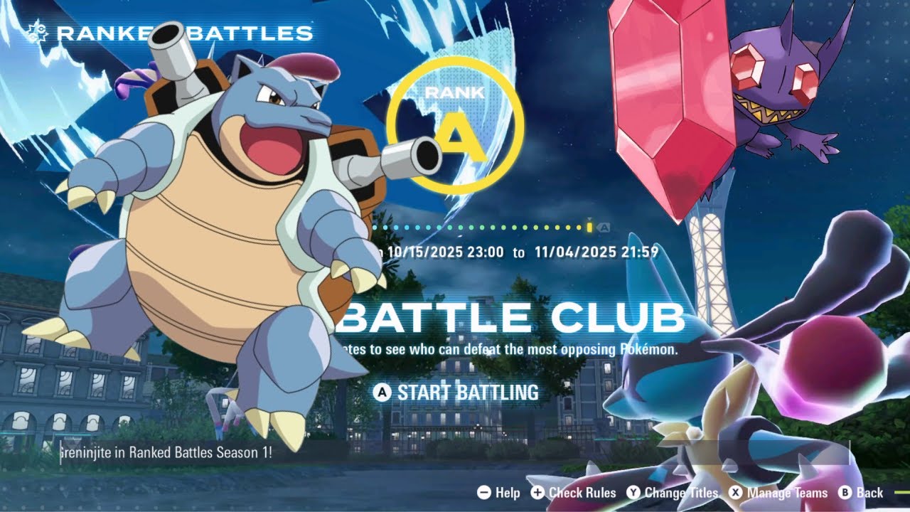 MEGA SABLEYE & BLASTOISE GET RANK A LEGENDS ZA RANKED -TEAMS TO USE ...