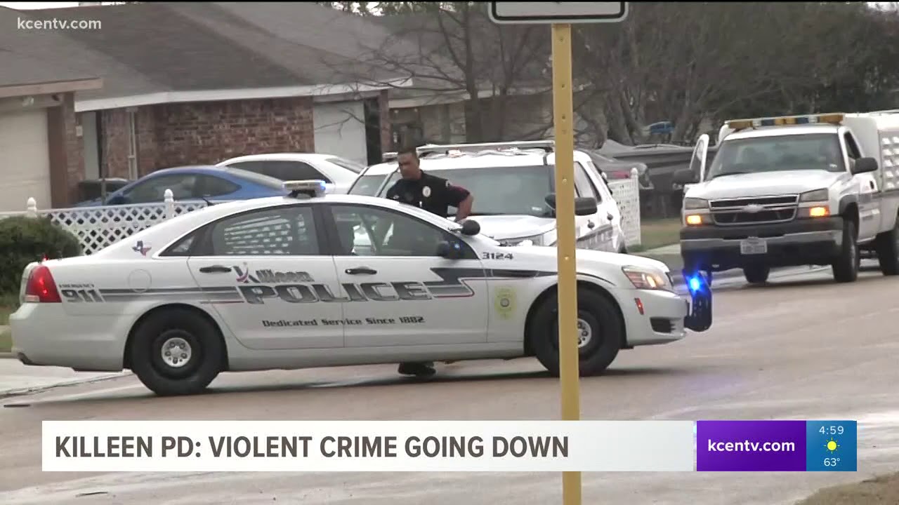 Killeen PD: Violent crime going down - YouTube