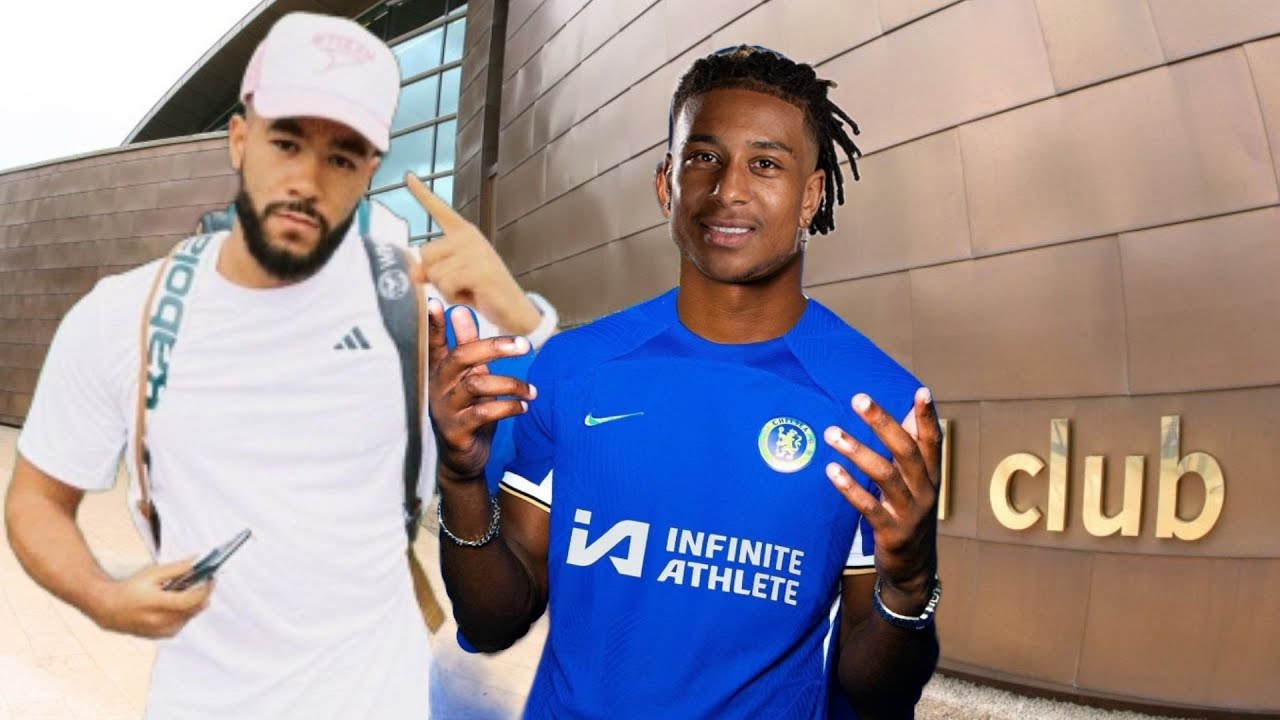 Breaking News! Michael Olise In Chelsea KIT With Reece James At Cobham ...