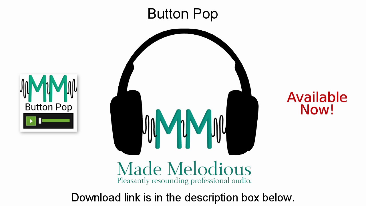 Button | Menu | Pop up Sound Effect | Royalty Free | Button Pop - YouTube