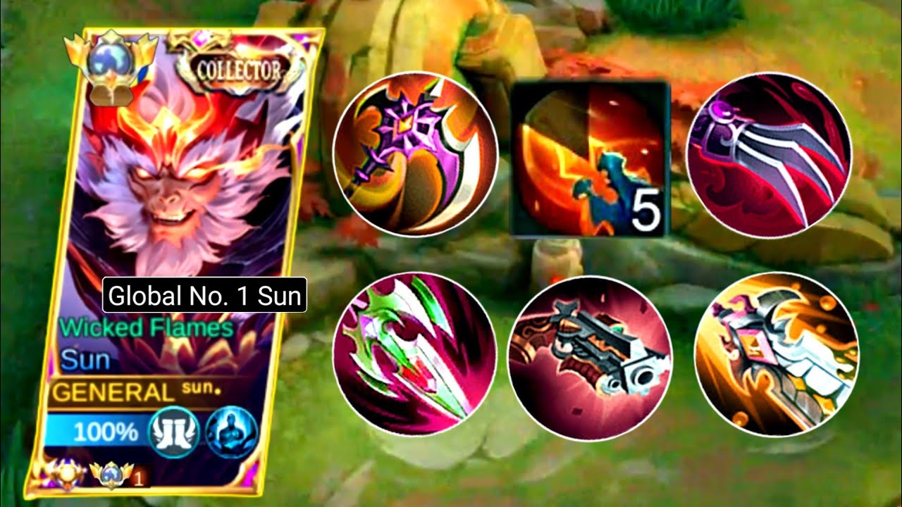 FINALLY!! SUN NOW IS TOO GODLY WITH THESE FULL DAMAGE + REVAMP ITEMS😱 ...